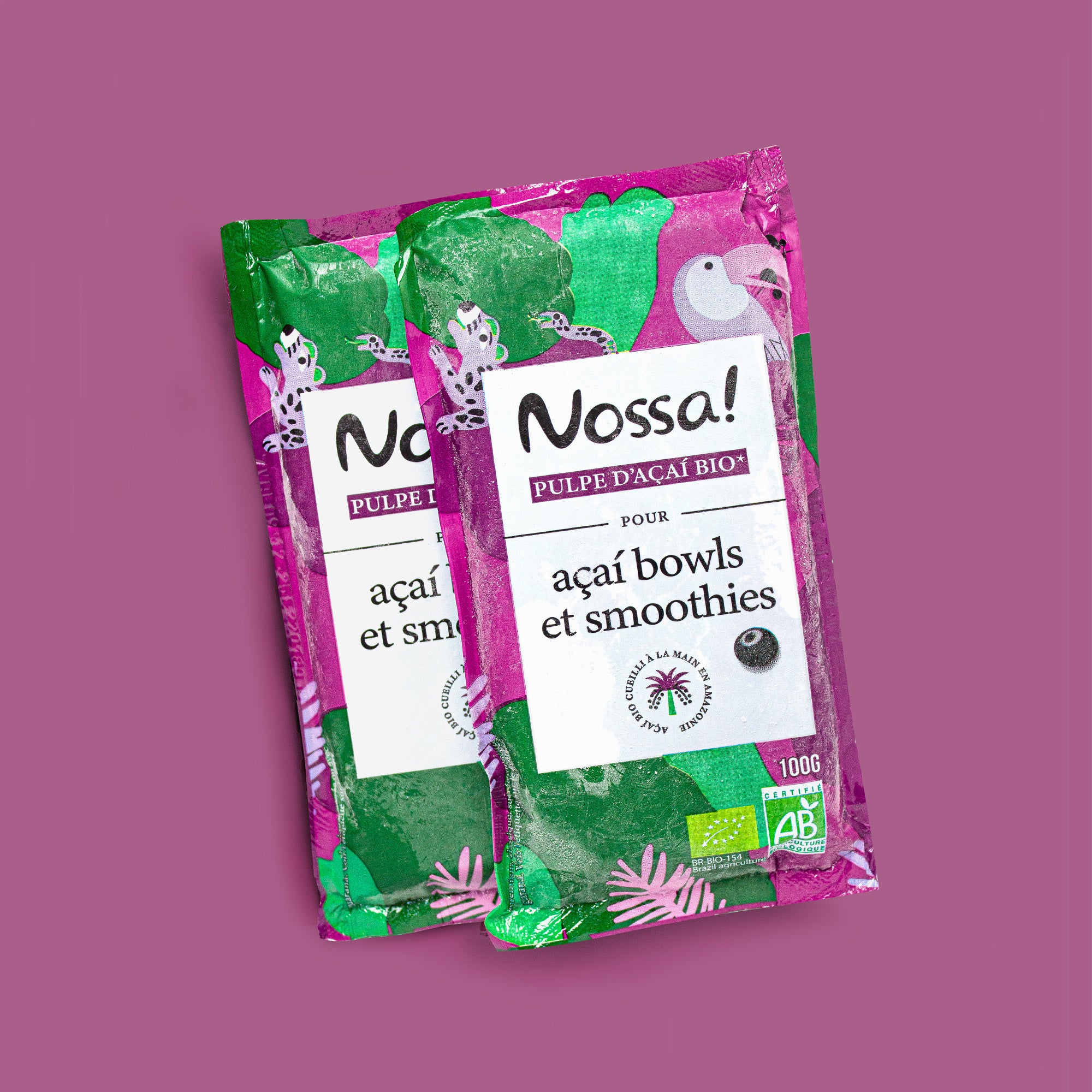 Purée d’açaí bio - 40x100g – Nossa Fruits