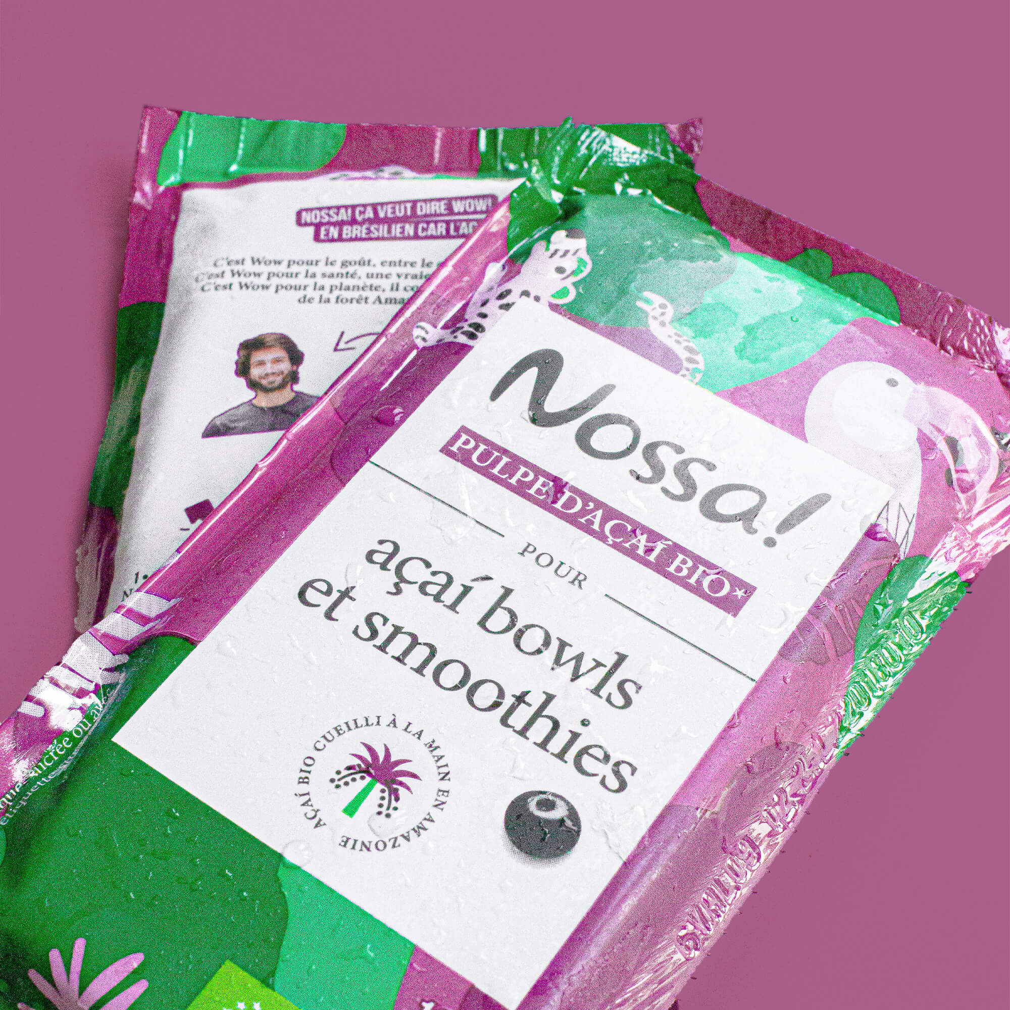 Purée d’açaí bio - 40x100g – Nossa Fruits