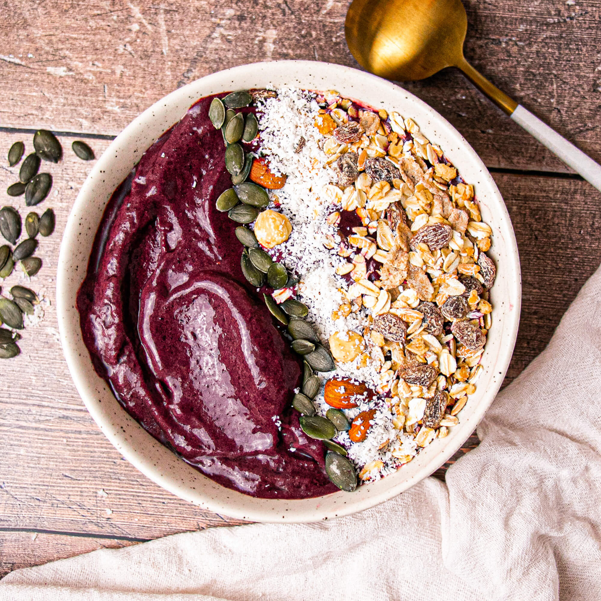 Purée d'acai bio intense surgelée - 40x100 g – Nossa Fruits